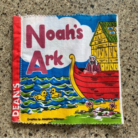 Dean’s Rag Books | Toys | Vintage Deans Rag Book Noahs Ark | Poshmark